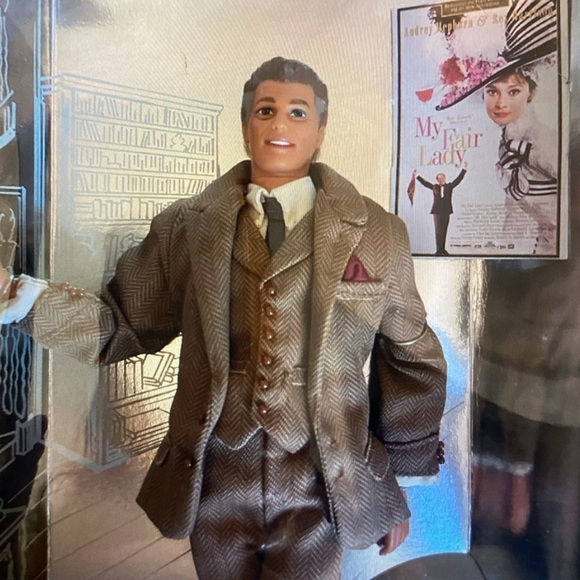 Mattel | Other | Vintage Style Ken Doll In Brown Suit Henry Higgens N ...